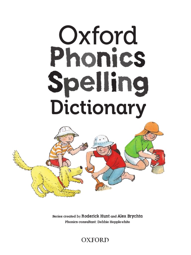 Oxford Phonics Spelling Dictionary Sampler | PDF