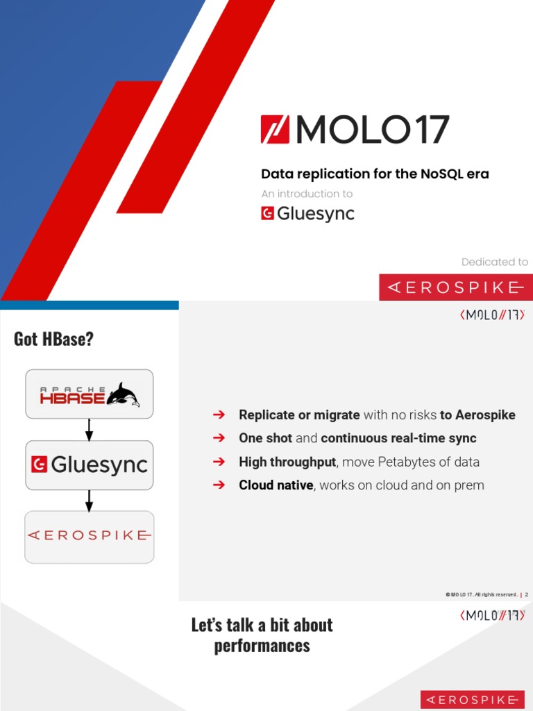 GlueSync - Benchmarks For Aerospike | PDF