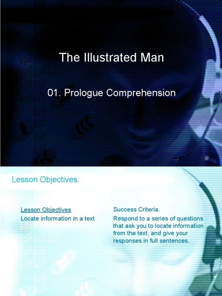 01.illustrated Man Comprehension | PDF