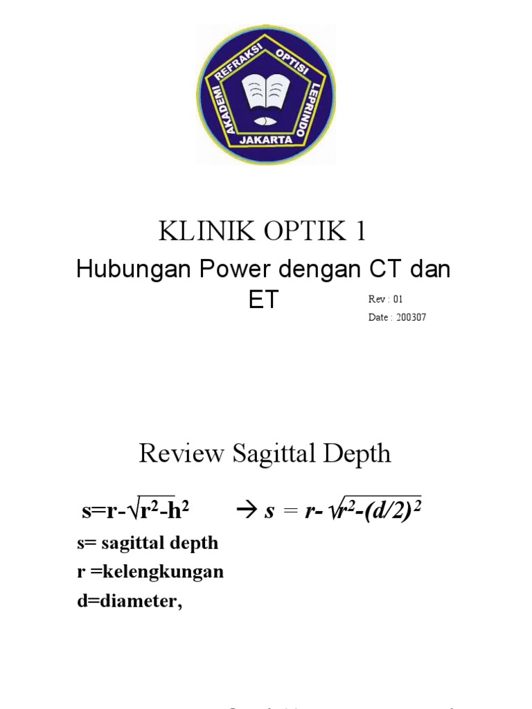 KO1 - 2.9 (Hubungan Power Dengan CT Dan ET) | PDF