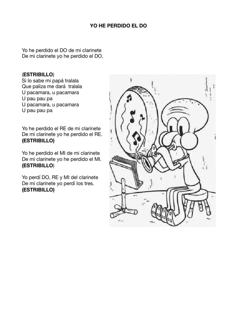 He perdido el do de mi clarinete | PDF | Arte