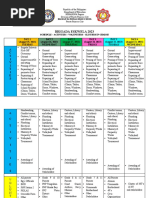 Class Program Matatag Curriculum | PDF