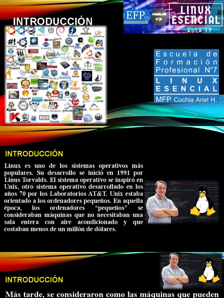 Linuxes Introduccion | PDF | Distribución de Linux | Unix Linuxes Introduccion | PDF | Distribución de Linux | Unix