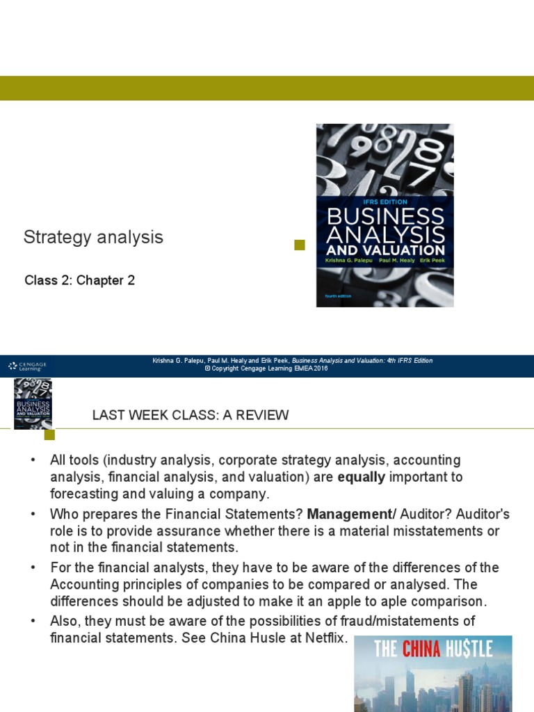 Chapter 2 - Strategy Analysis | PDF