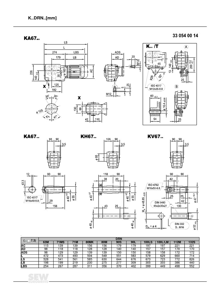 SEW KA67 | PDF
