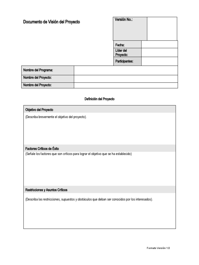 Formato Proyecto Español | PDF