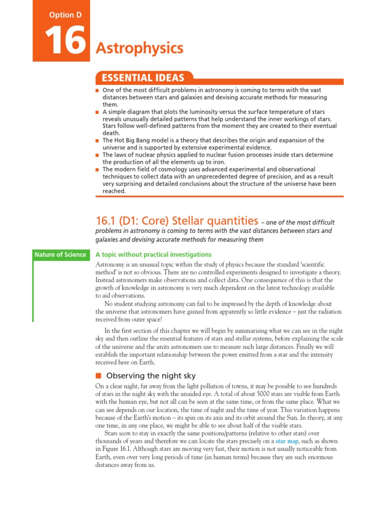 Hodder Textbook - Astrophysics | PDF | Stars | Solar System