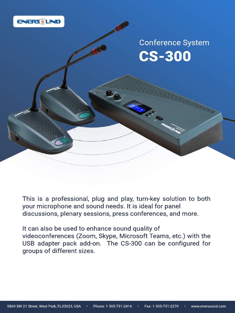 Cs 300 Brochure - Compressed | PDF