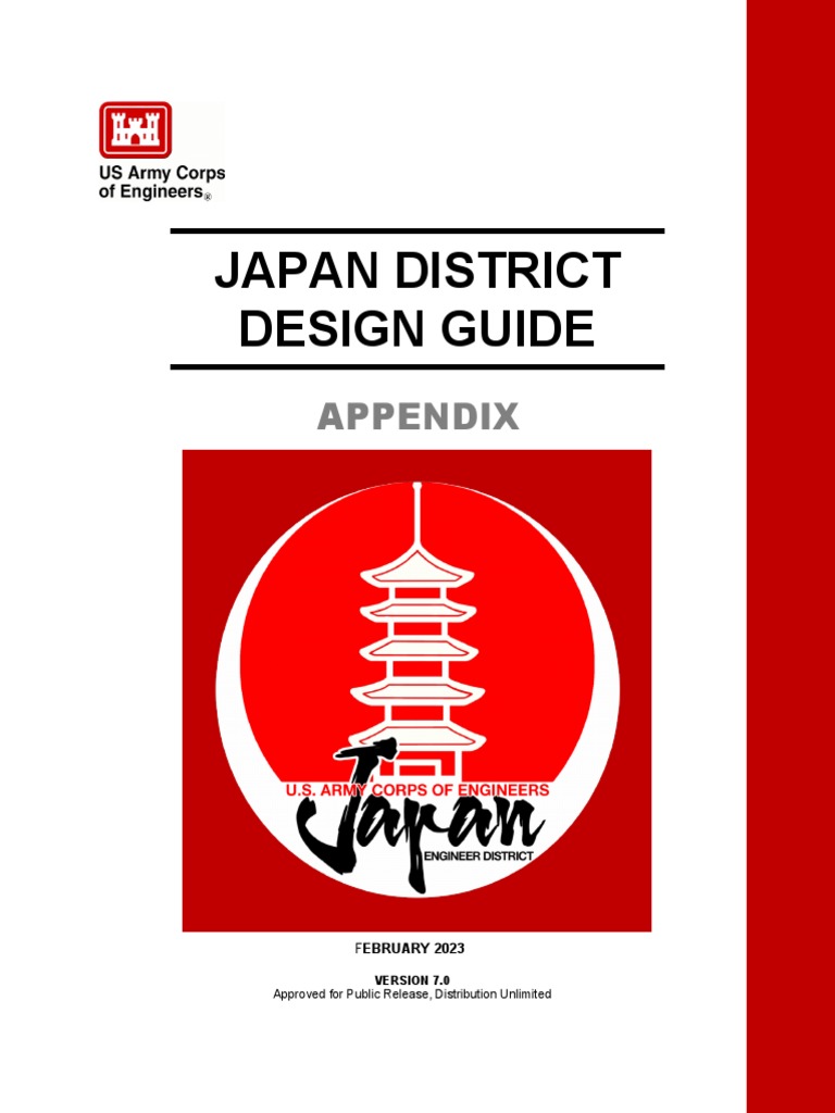 Japan District Design Guide - Appendix v7 - FEB 2023 | PDF