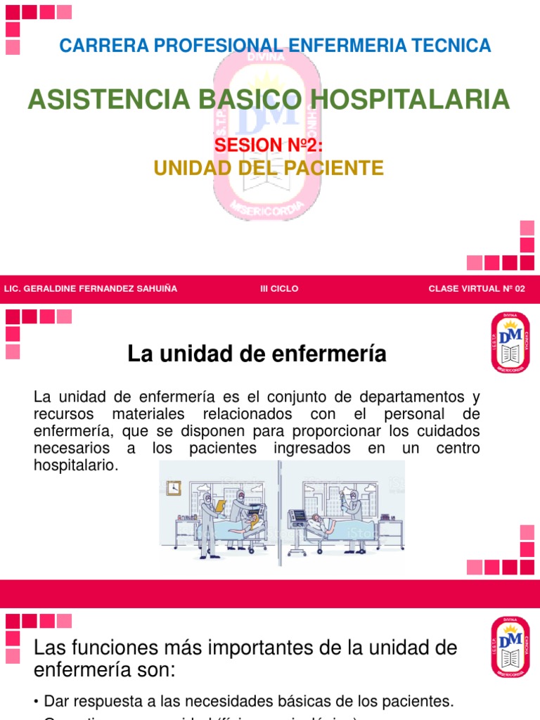 Clase II Unidad Del Paciente | PDF | ruido | Hospital