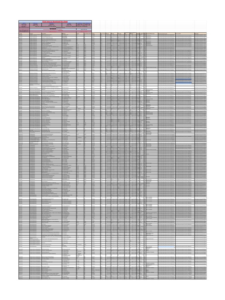 Final Course List (July - Dec 2023) | PDF