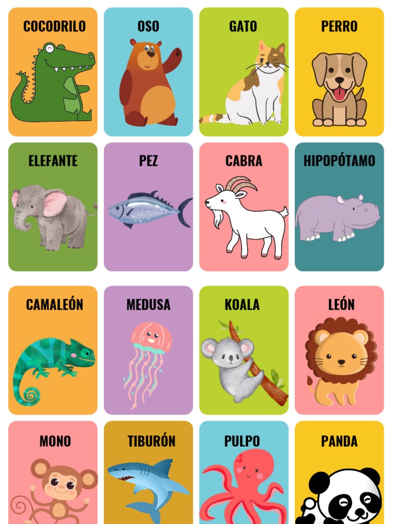 Adivina Quien Soy Animales Compressed | PDF