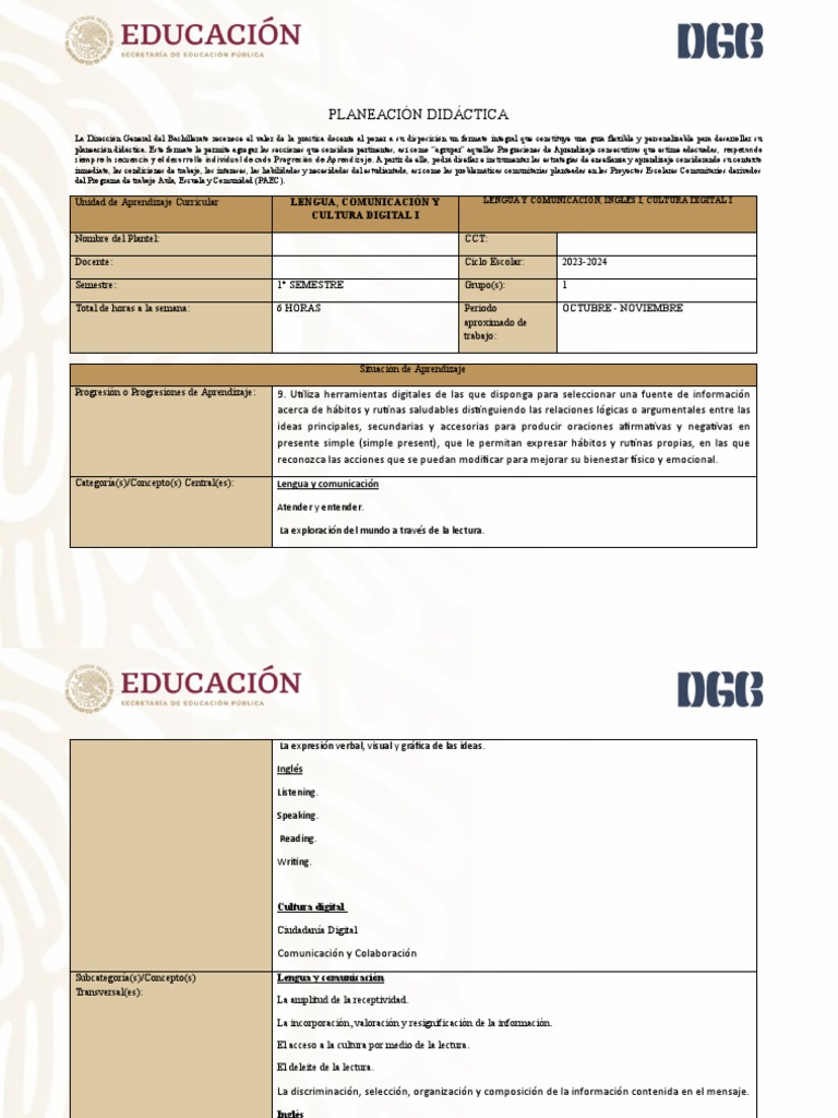 Progresión 9 | PDF | Aprendizaje | Evaluación