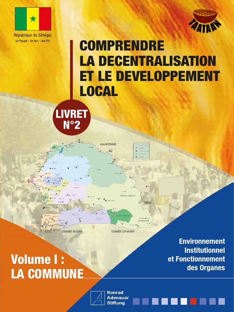 Brochure Decentralisation Et Dev Local | PDF