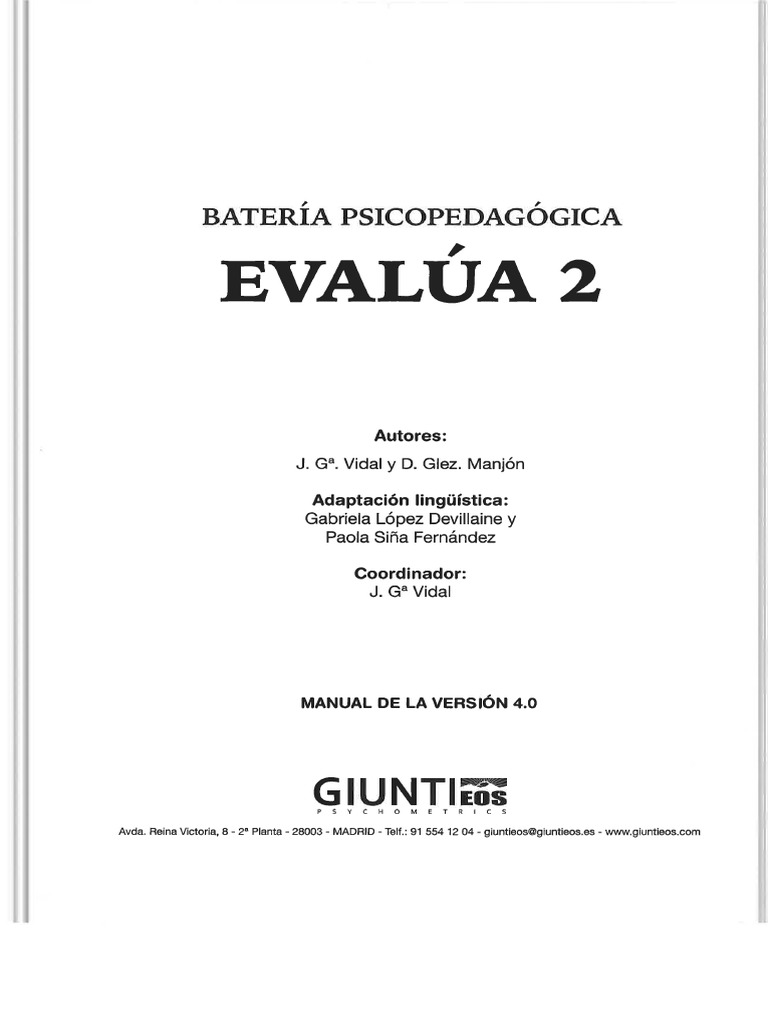 Evalúa 2 | PDF