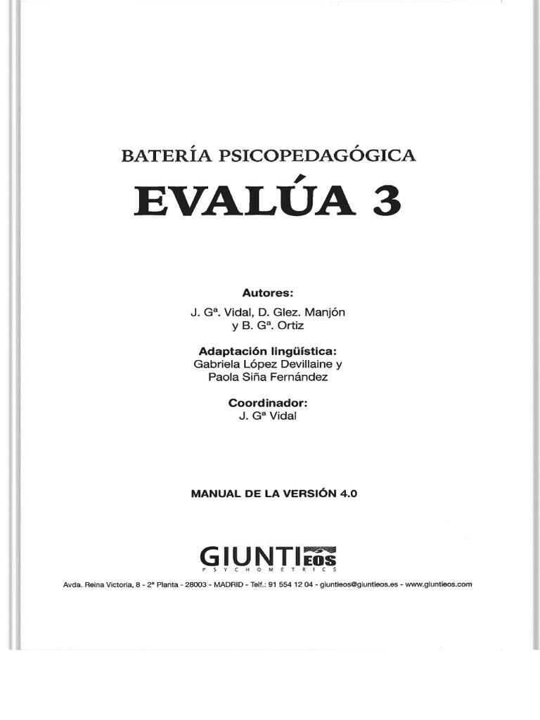 Evalúa 3 | PDF