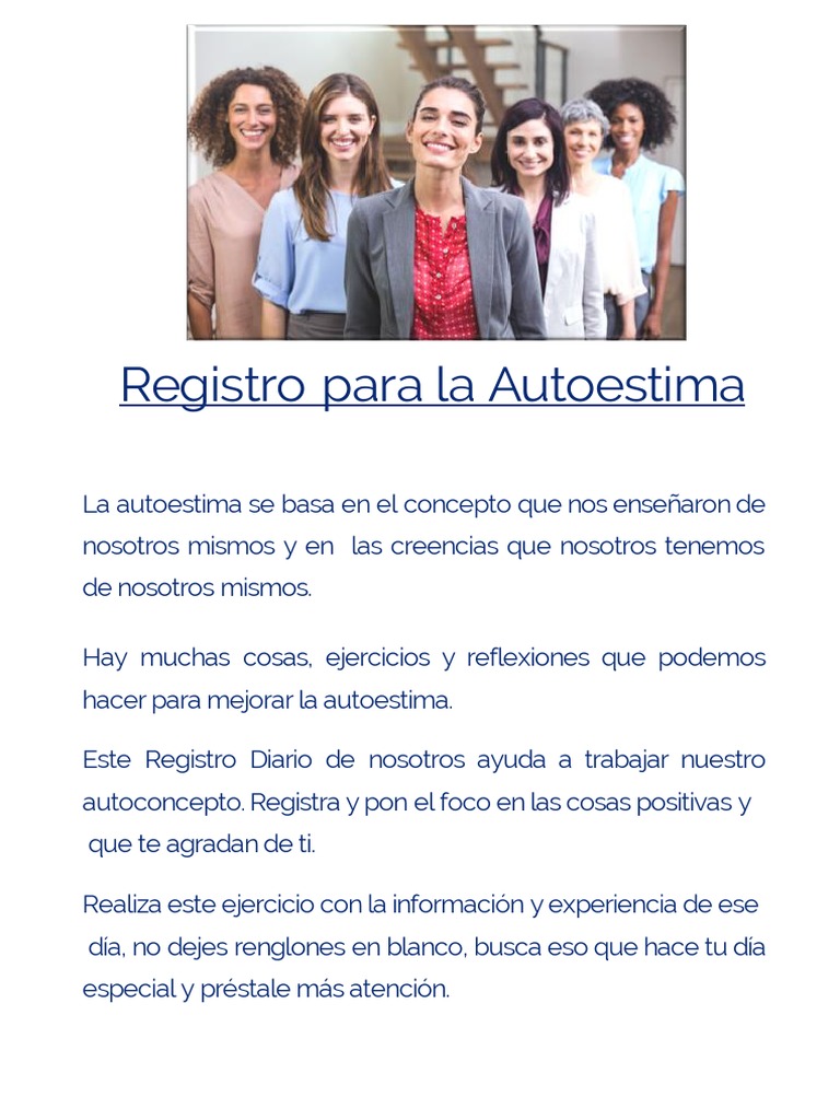 EJERCICIO-DE-AUTOESTIMA-1 | PDF