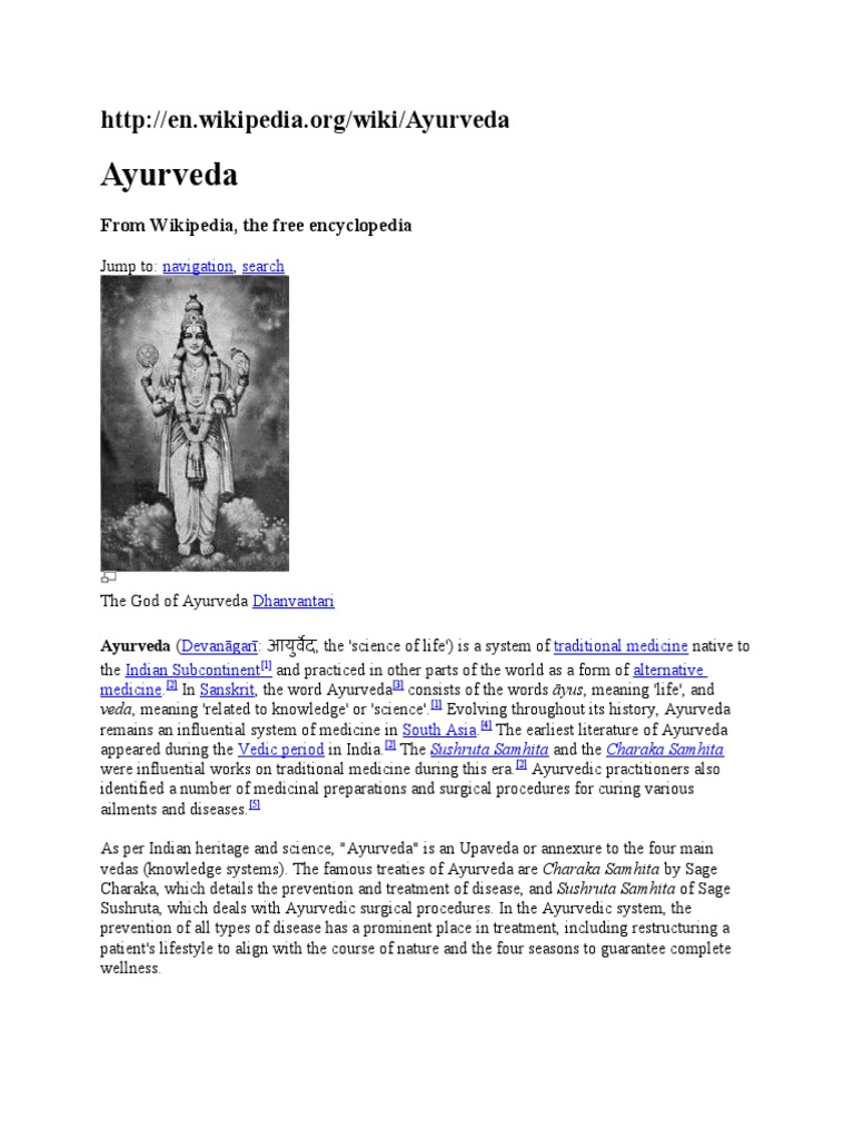 Ayurveda | PDF | Ayurveda | Medicine
