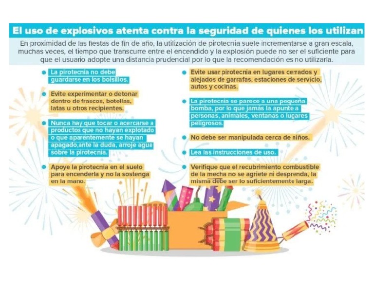 Uso de Pirotecnia | PDF