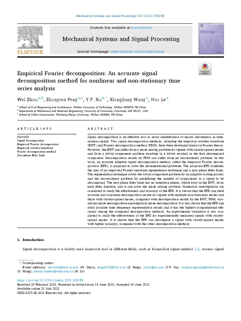 EFD Origional | PDF | Science & Mathematics