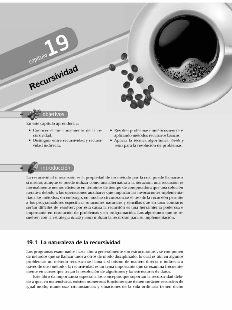 Recursividad Joyanes | PDF