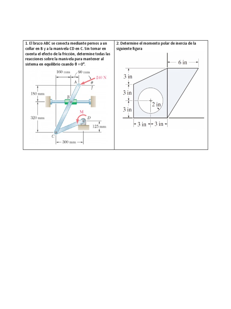 Ejercicios Estatica | PDF