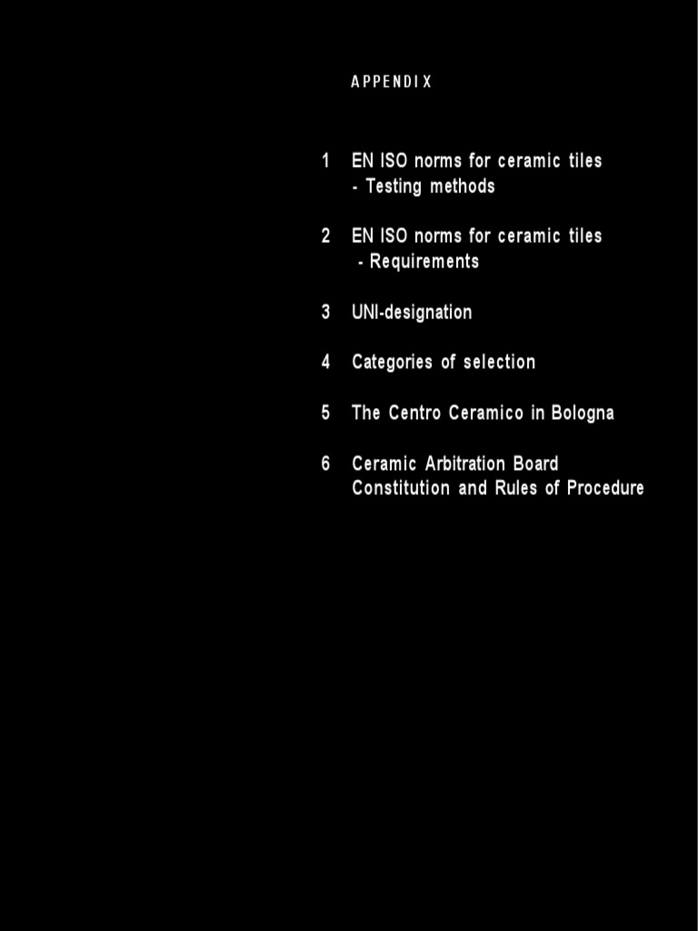 ISO - 10545.pdf 2 | PDF | Extrusion | Water