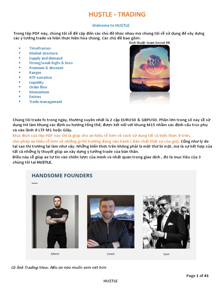 Welcome - To - HUSTLE (Vietsub by SecretRR) | PDF