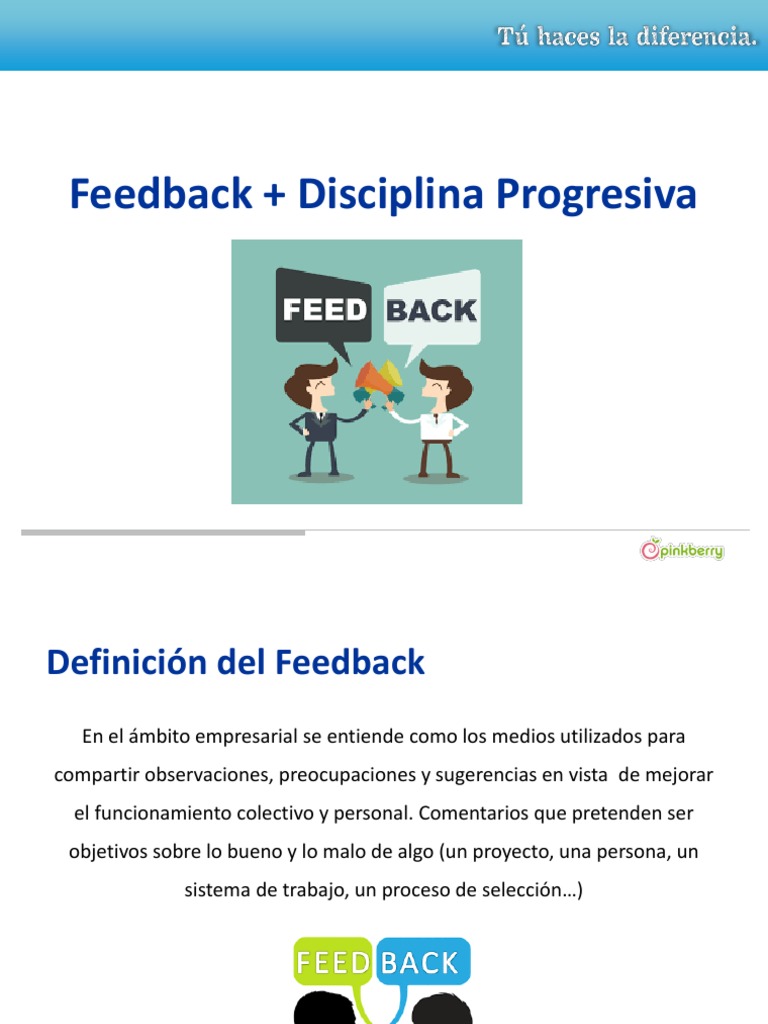 SL - Disciplina Progresiva | PDF | Disciplinas | Realimentación