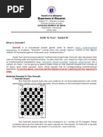 How To Make A Damath Board and Chips | PDF | Home & Garden