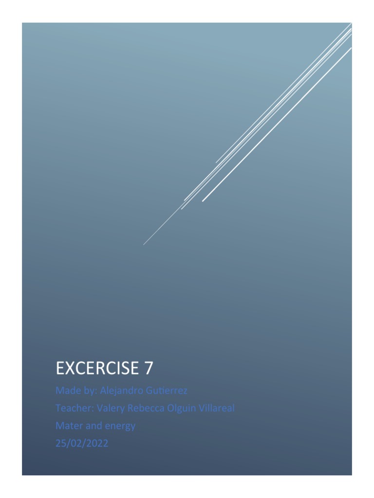 Exercise 2 4 | PDF | Velocity | Acceleration