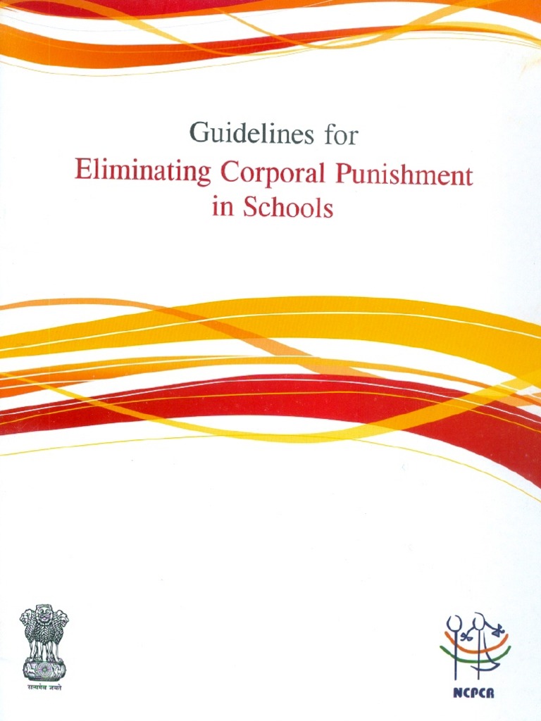 NCPCR Guidelines For Elimination of Corporal Punis - 230822 - 170950 ...