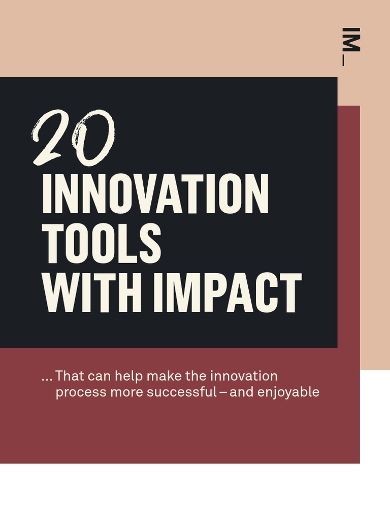 Lean Innovation Tools for Impact | PDF