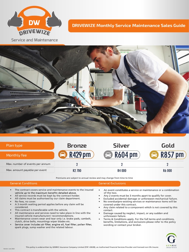 Genric Service Plans 2022 1 | PDF | Business | Finance & Money Management