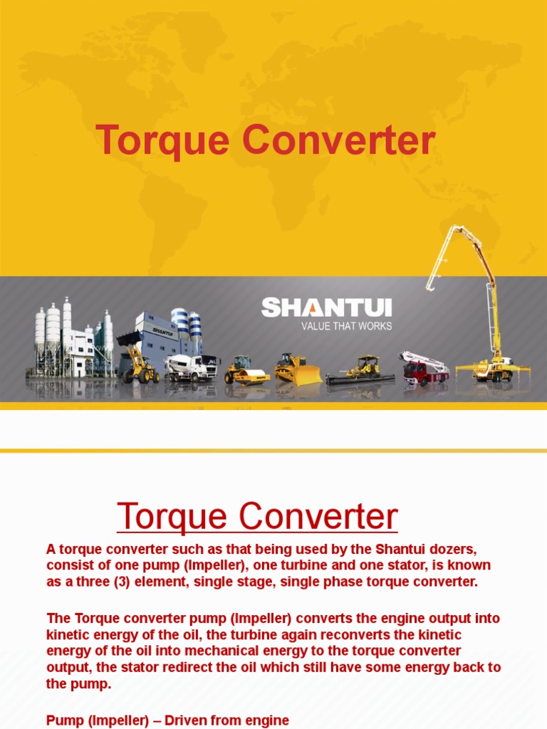1 Torque Converter - SD22 & SD32 | PDF