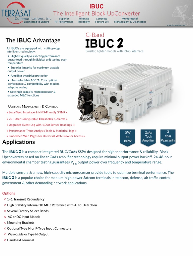 IBUC-2 Cband 11.30.2020 | PDF | Hertz | Telecommunications