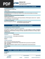 Ryzup 40 SG Hhoja de Seguridad | PDF | Agua | Toxicidad