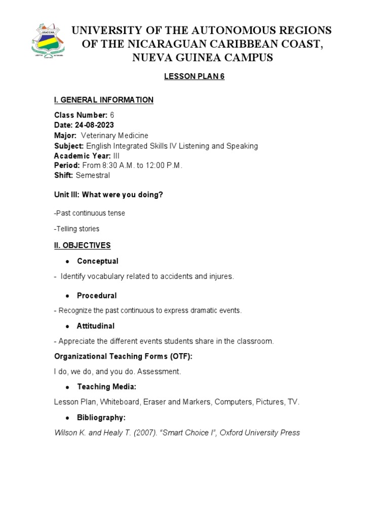 English Integrated IV Class Six | PDF | Lesson Plan | Cognition