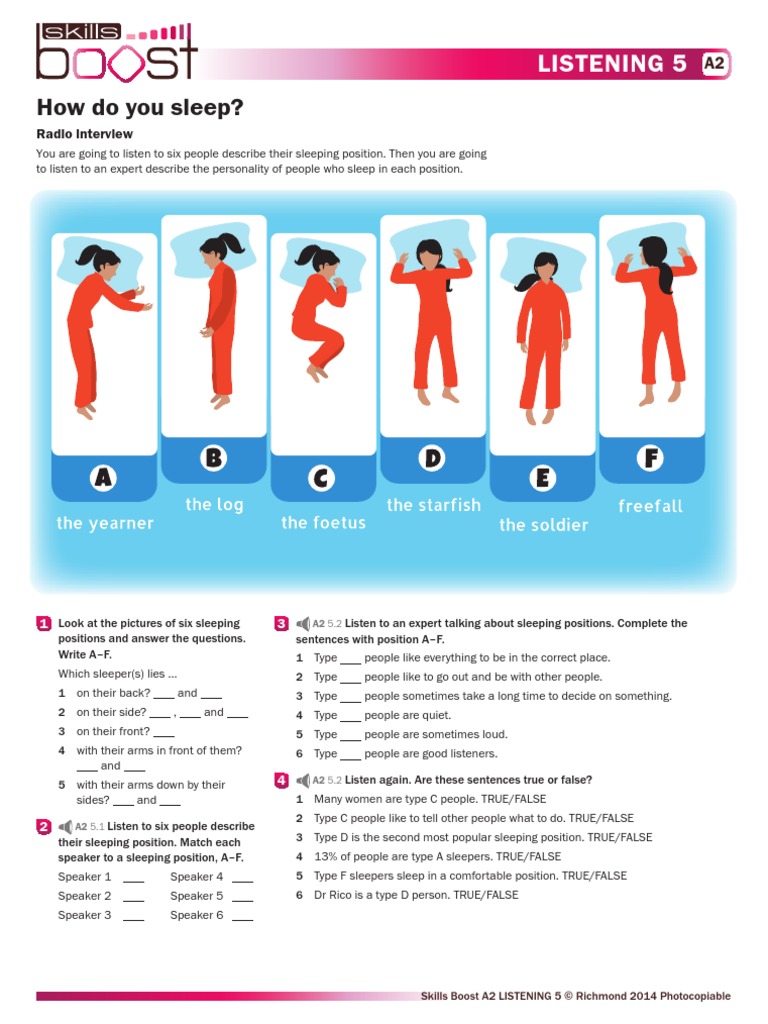 SkillsBoost A2 Listening 05 | PDF | Language Arts & Discipline