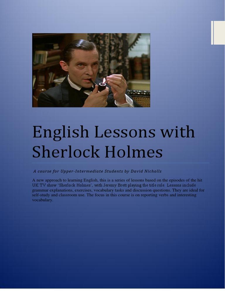 English Lessons with Sherlock Holmes | PDF | General Fiction