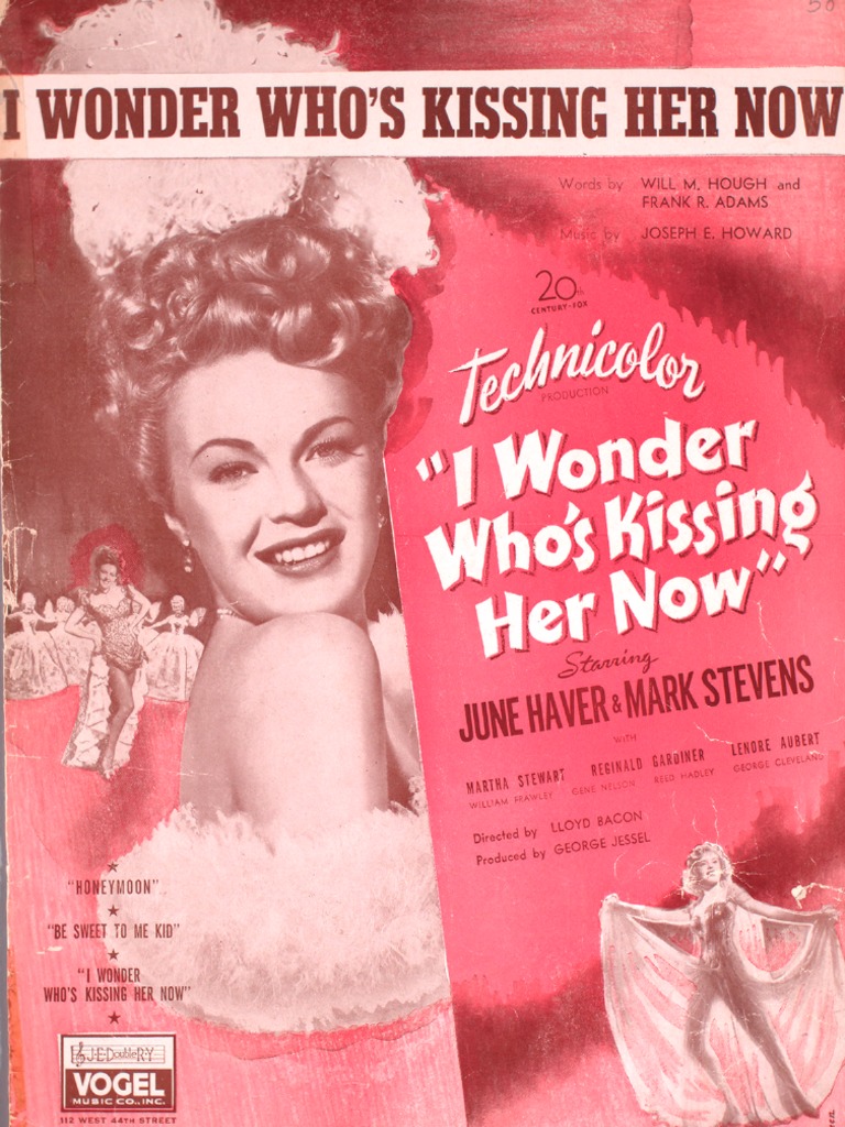I Wonder Who S Kissing Her Now | PDF