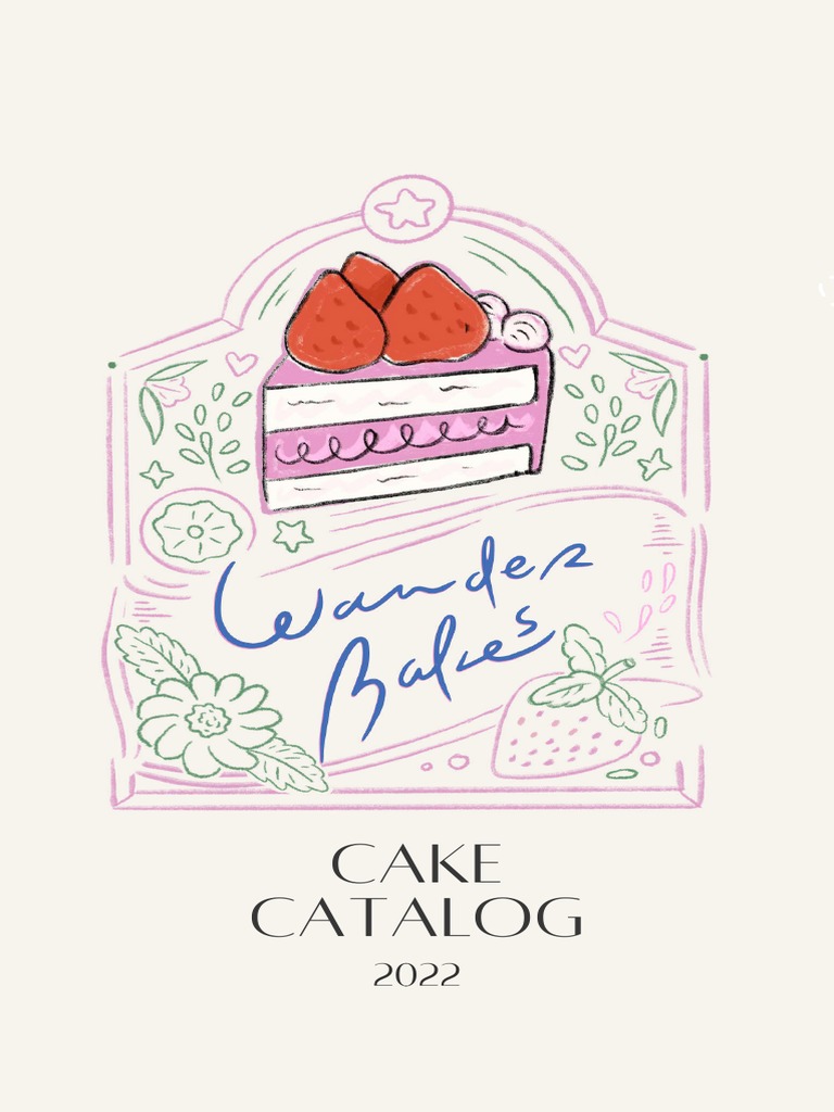 WB Cake Catalog 2022 | PDF | Foods | Desserts