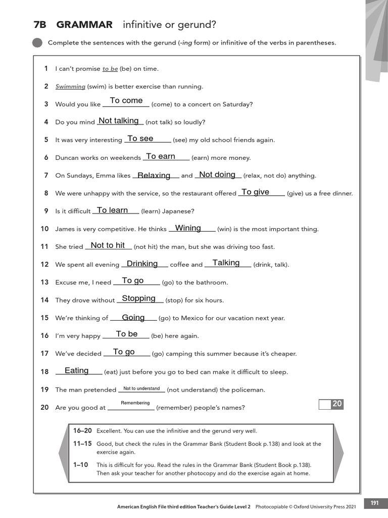 AEF3e Level 2 TG PCM Grammar 7B | PDF | Semantic Units | Linguistic Typology
