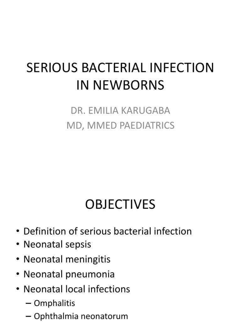 Neontal Bacterial Infection | PDF