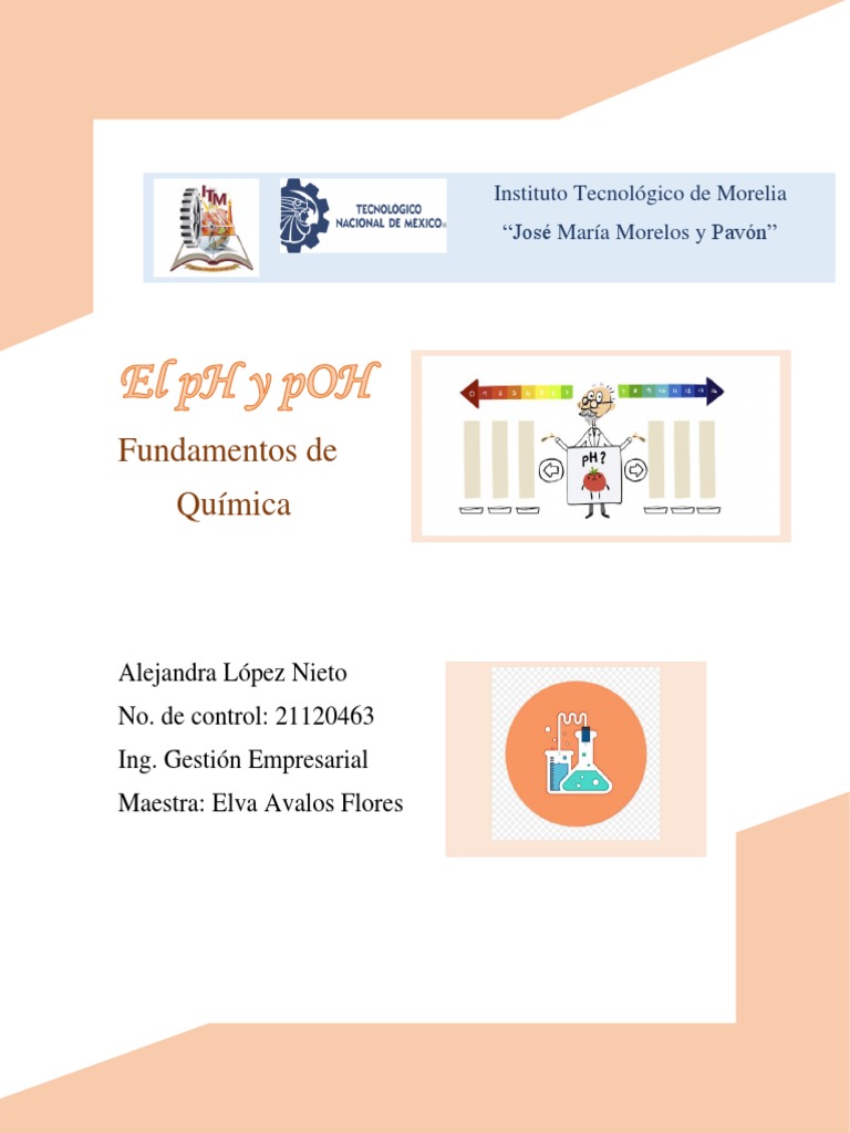 El PH y pOH | PDF | Ph | Química