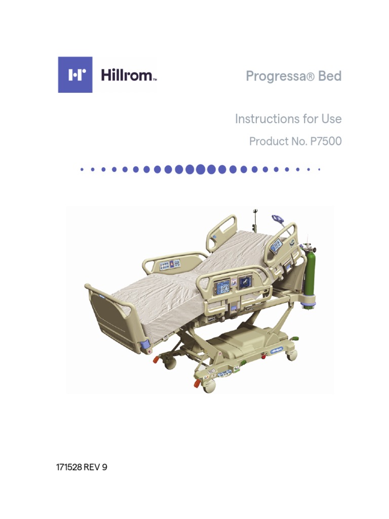 Hill-Rom Progressa P7500 Preventive Maintenance | PDF | Electromagnetic ...