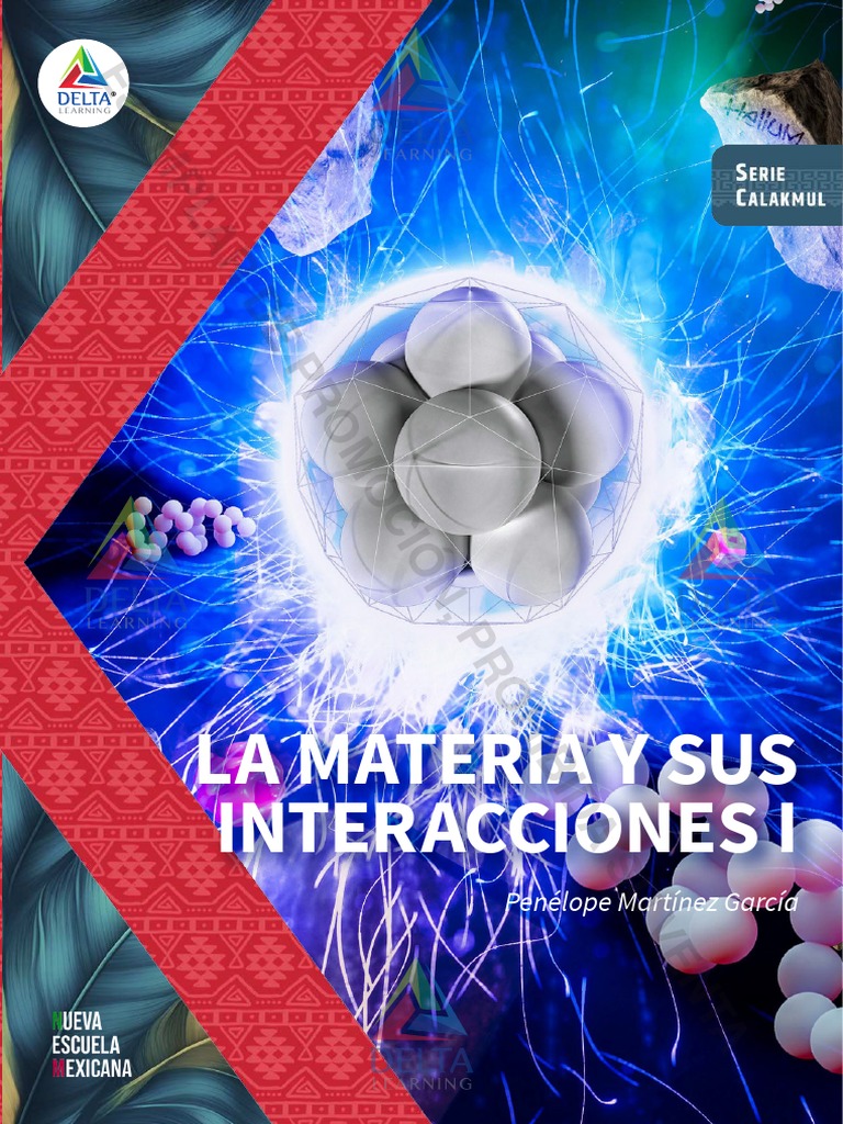 La Materia Y Sus Interacciones Promo Pdf Importar Química 