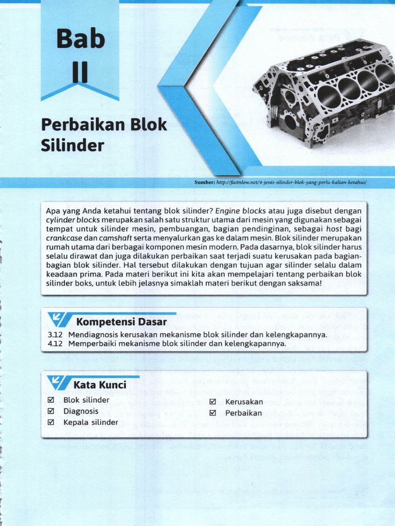 Perbaikan Silinder Block | PDF