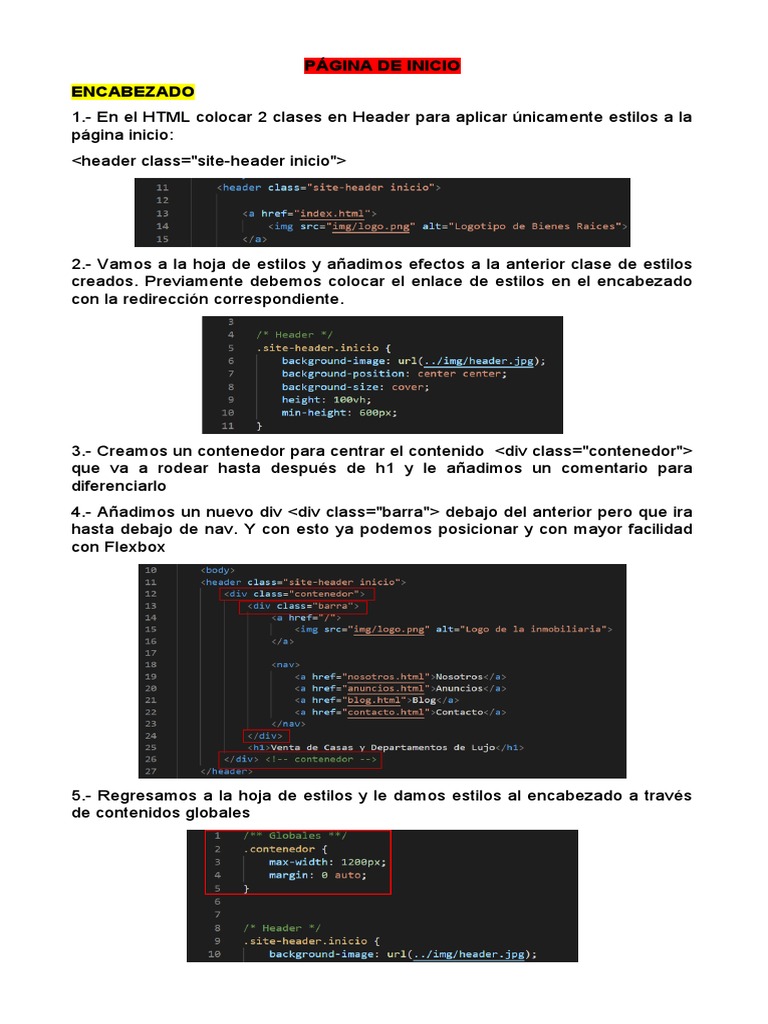 Optimización CSS y Flexbox para Web | PDF | HTML | Hipervínculo