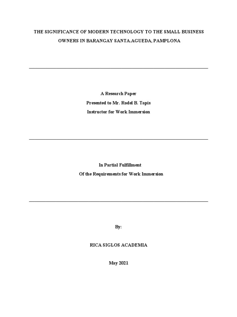 Research Final 2003 | PDF | Survey Methodology | Questionnaire